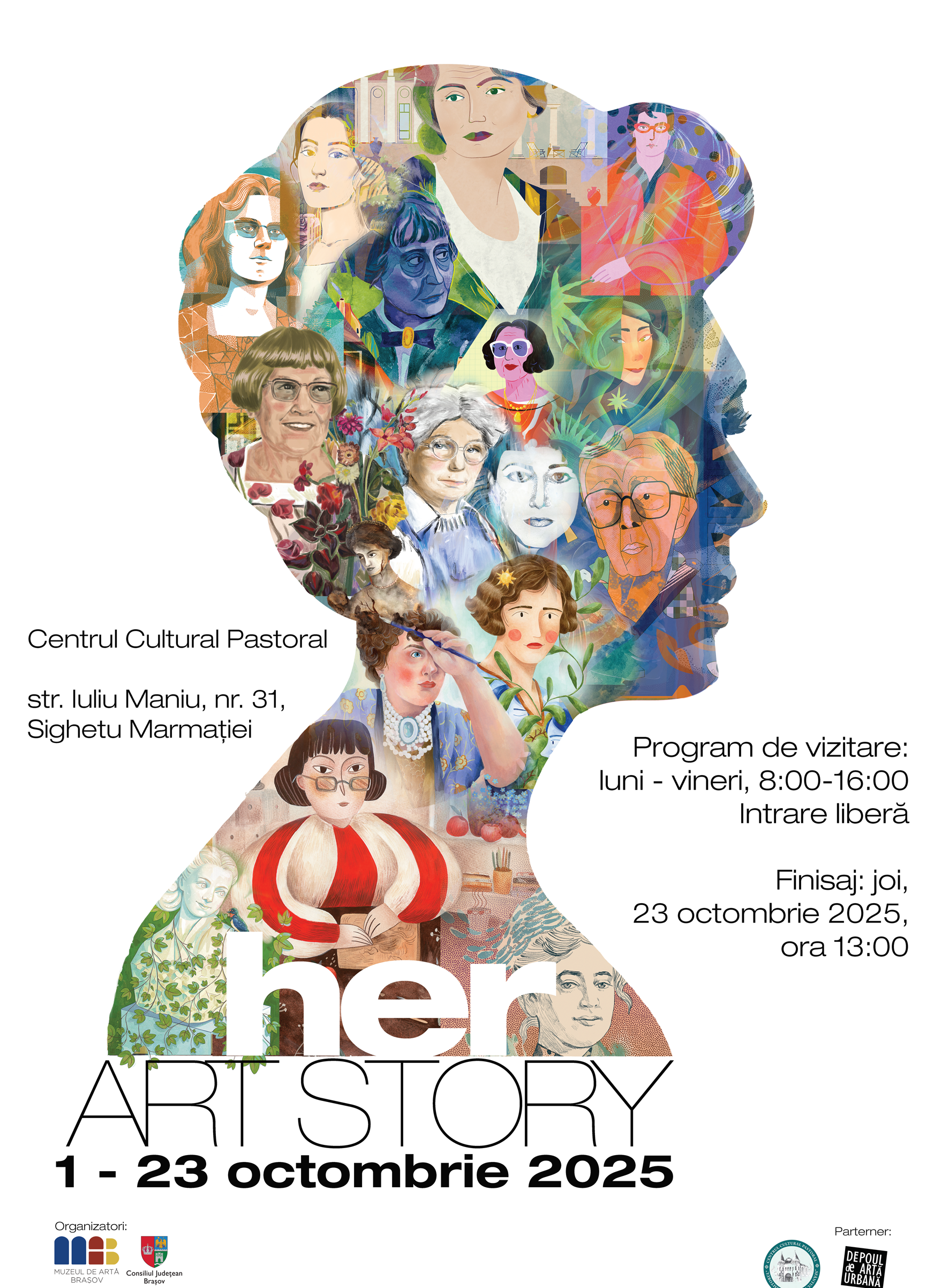 Her Art Story, proiect expozițional al Muzeului de Artă Brașov, ajunge la Sighetu Marmației ...